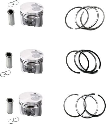 Piston+Piston Rings Set STD 72.0mm for Yanmar 3TNA72 Engine FF165 ...