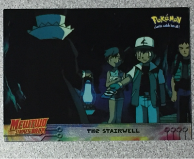 TOPPS - POKEMON MEWTWO STRIKES BACK -1X (HOLO FOIL) - #19 THE STAIRWELL ...