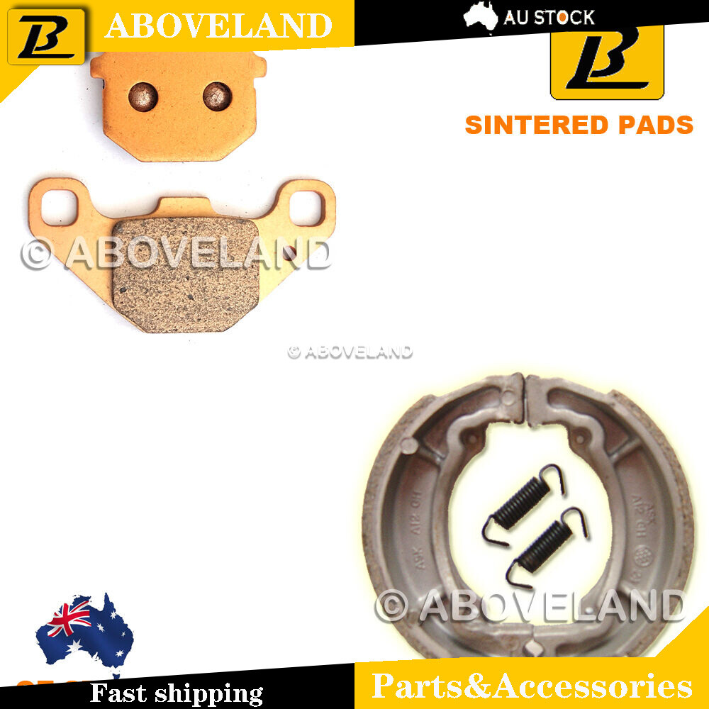 FRONT+REAR Sintered Brake Pads Shoes For HYOSUNG FX 110 DLX Midas 1999 ...
