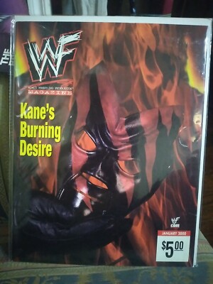 WWF MAGAZINE JAN 2000 WRESTLING KANE WWE | eBay