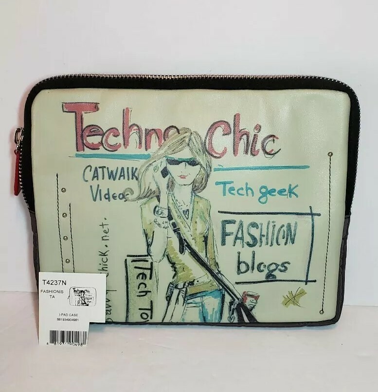 NWT BRIGHTON FASHIONISTA COLLECTION TECHNO CHIC STUDDED IPAD/TECH CASE ...
