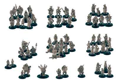 Bulk Set A Everyday Folk EC3D (See description) | eBay UK