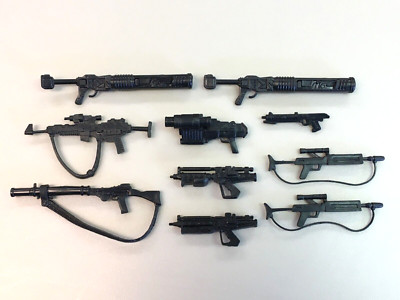 Star Wars Modern Weapons Lot of 10 Clone Trooper Battle Droid Blaster ...
