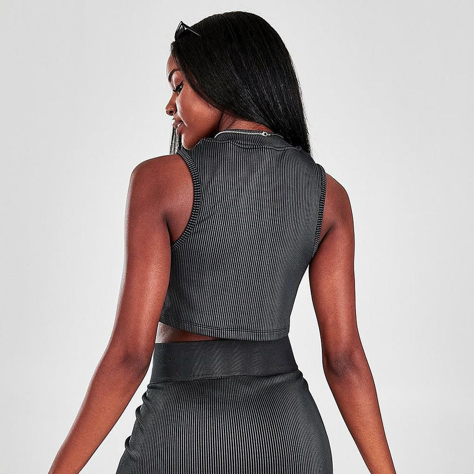 Nike Air Size L $60 Sportswear Women's Air Rib Mock Neck Tank | eBay