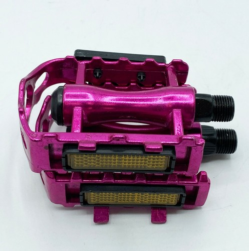 Mountain Bike Road bike Pedal Aluminum Alloy Pink Platform Bicycle ...