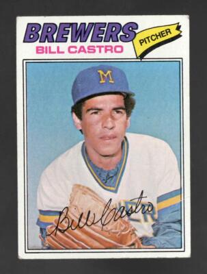 1977 Topps Bill Castro Milwaukee Brewers #528 Good (crease) | eBay