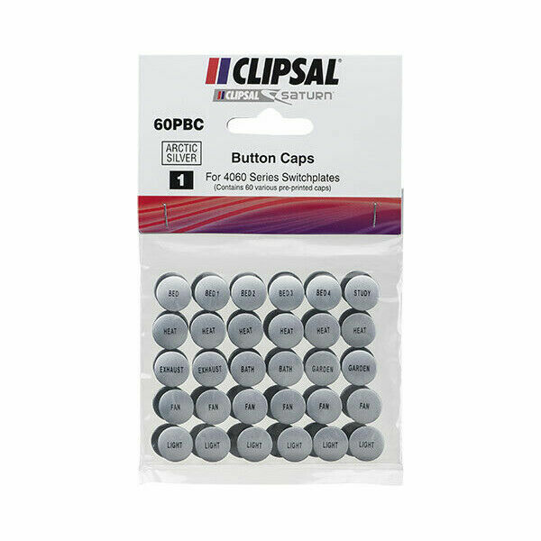 Clipsal Saturn 60PBC Button Identification Cap for sale online | eBay ...