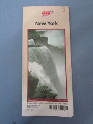 1999 AAA Map for New York USA | eBay