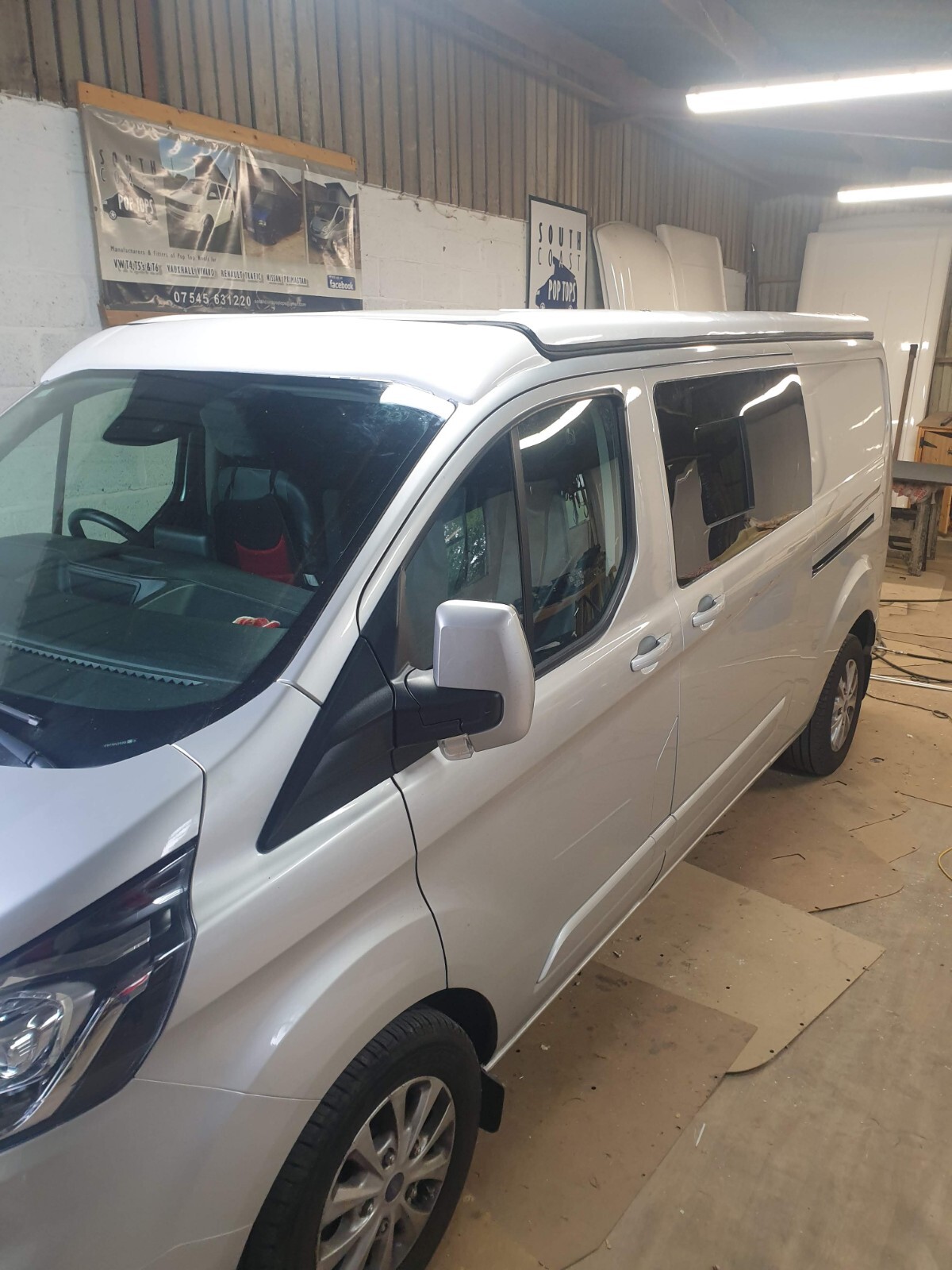 FORD TRANSIT CUSTOM POP TOP/ELEVATING ROOF/LWB FULLY FITTED | eBay