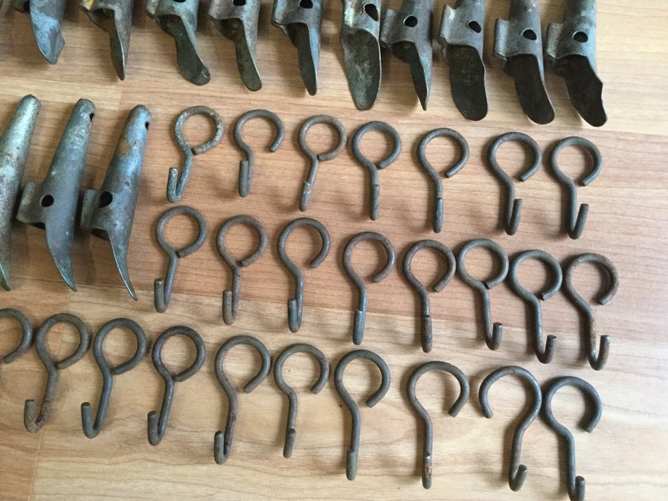 OLD VTG METAL MAPLE SYRUP SAP SPILE SPOUT TAP SPIGOT HOOK HANGER 100 ...