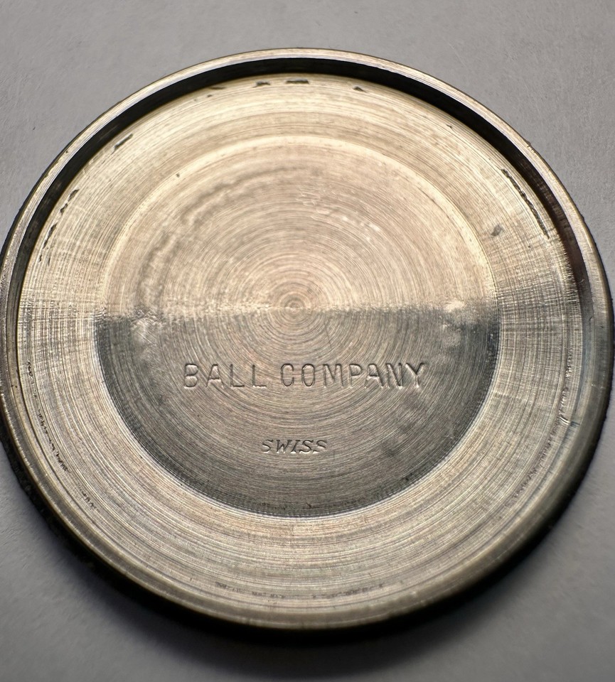 Ball TRAINMASTER Official Standard 25 Jewel Wristwatch 34mm Case ...