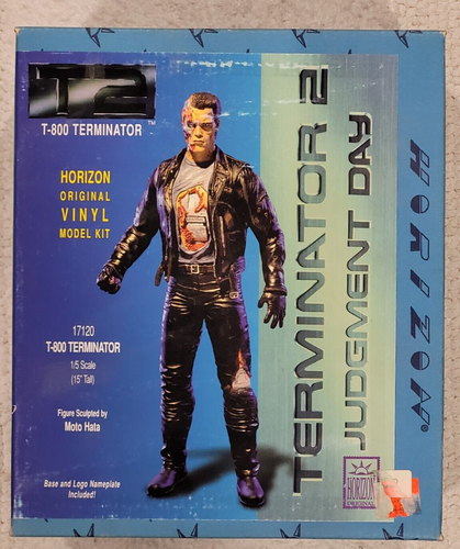 Horizon Terminator Vinyl Model Kit T2 15" T-800 Schwarzenegger w/Resin ...