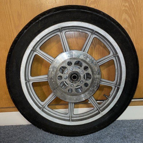 AMF Harley Davidson 9 Spoke T19x2.15TL Front Wheel Rim w Rotors | eBay