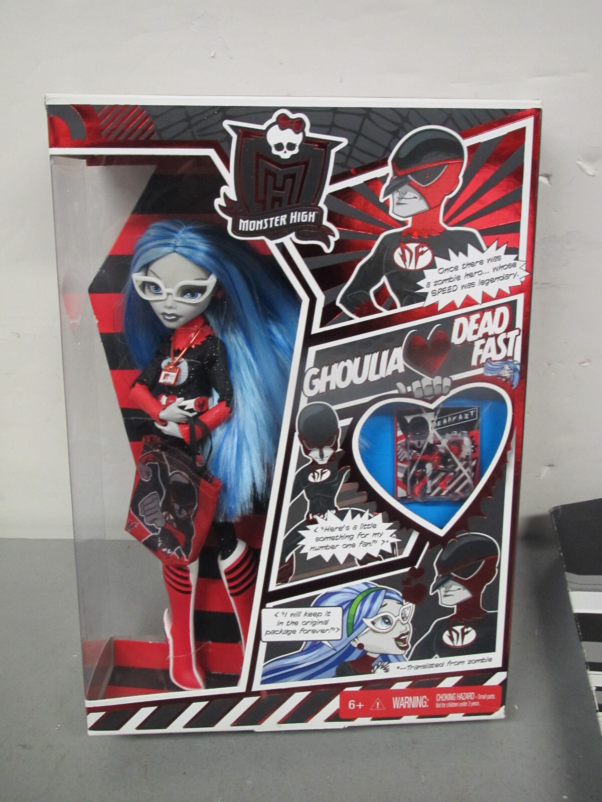 Monster High SDCC Exclusive Action Figure Doll Ghoulia Yelps Dead Fast ...