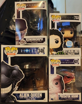 Funko Pop! Vinyl Alien Lot - Alien Queen Xenomorph Ripley, Predator ...