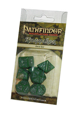 PATHFINDER-SET-DICE SET-Kingmaker-W4,W6,W8,W10,W12,W20,W100-(00)-neu ...
