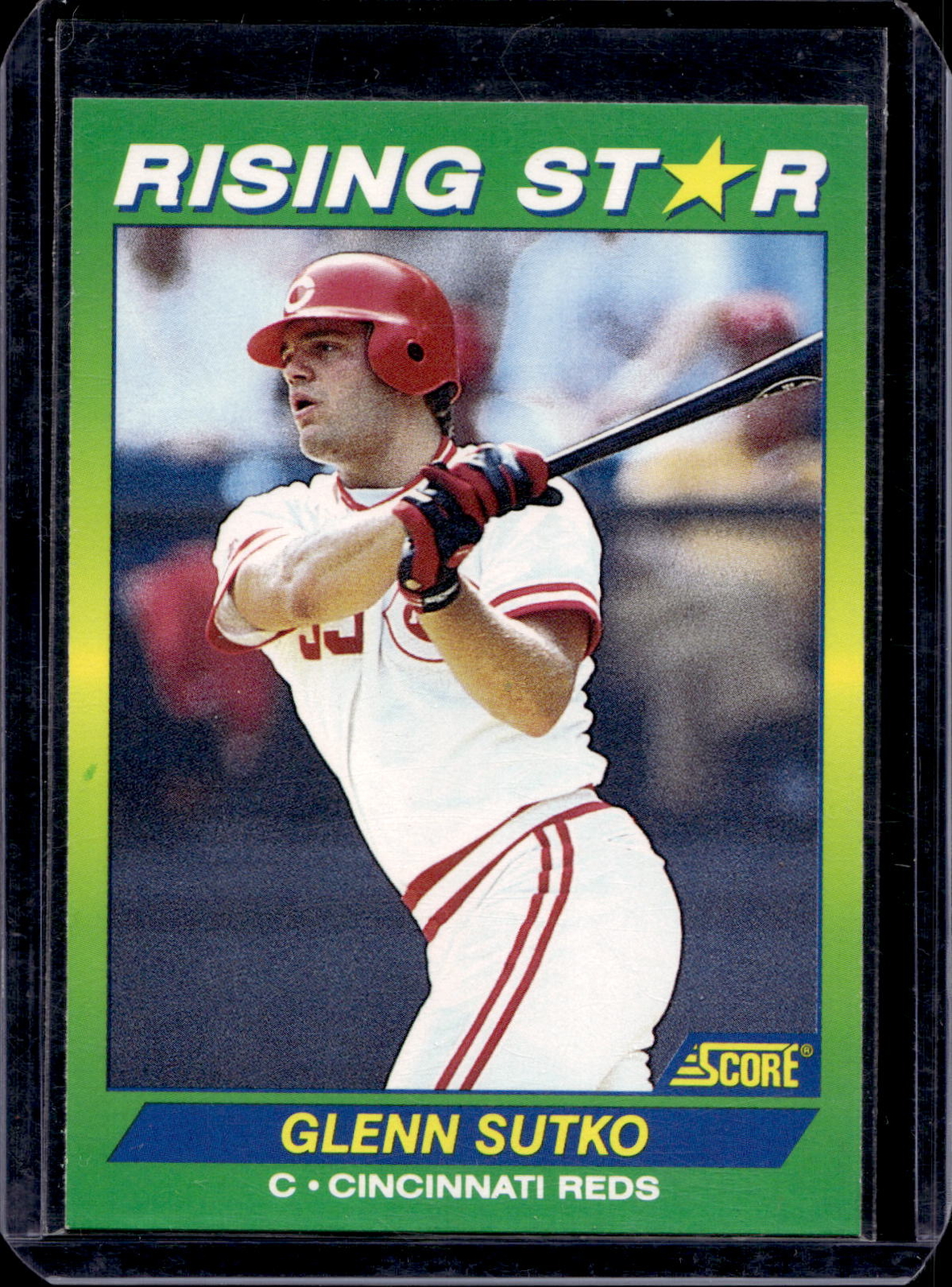 1992 Score 100 Rising Stars Glenn Sutko #98 - Cincinnati Reds - Set ...