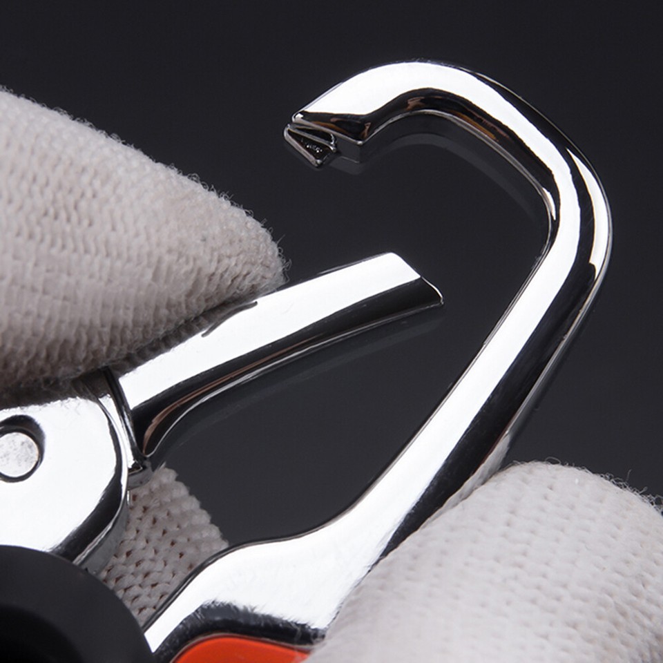 1Pc Metal Car Keychain Key Holder Keyring Men's Key Chain Ring Auto ...