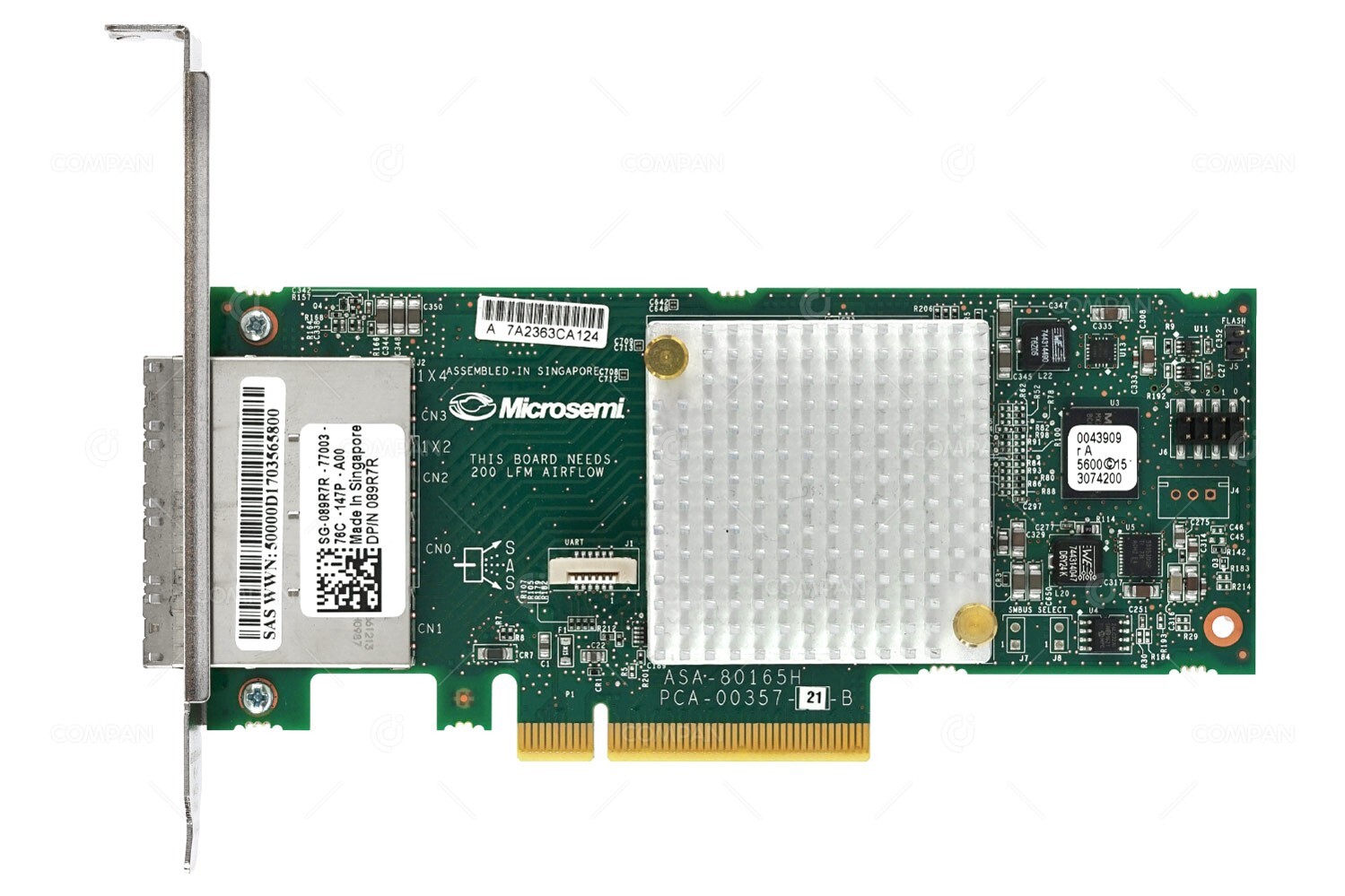 89R7R DELL 4 PORT 12G SAS I/O HBA CONTROLLER FOR COMPELLENT SCV3020 ...