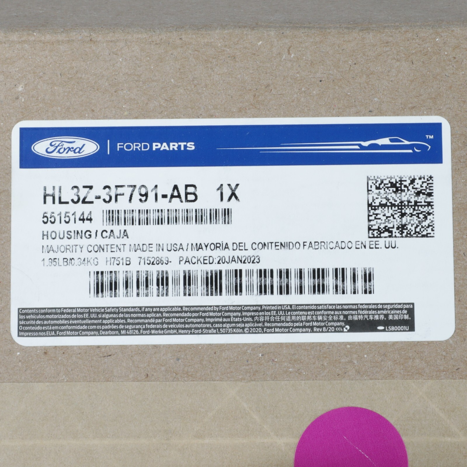 OEM NEW Ford Genuine 2015-2017 F-150 Housing Asy Steering Column HL3Z ...