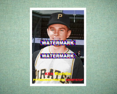 Ken Hamlin Pittsburgh Pirates 1957 Style Custom Baseball Art Card | eBay