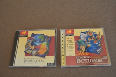 Compton’s Home Library Encyclopedia 1998 and Atlas 1997 | eBay