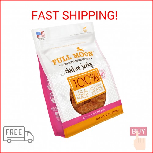 Full Moon Chicken Jerky Healthy All Natural Dog Treats Human Grade For ...