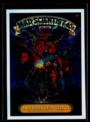 Mad Scientist 40K GPK Spoof SP HOLO FOIL STICKER ~ Mad Science Project ...