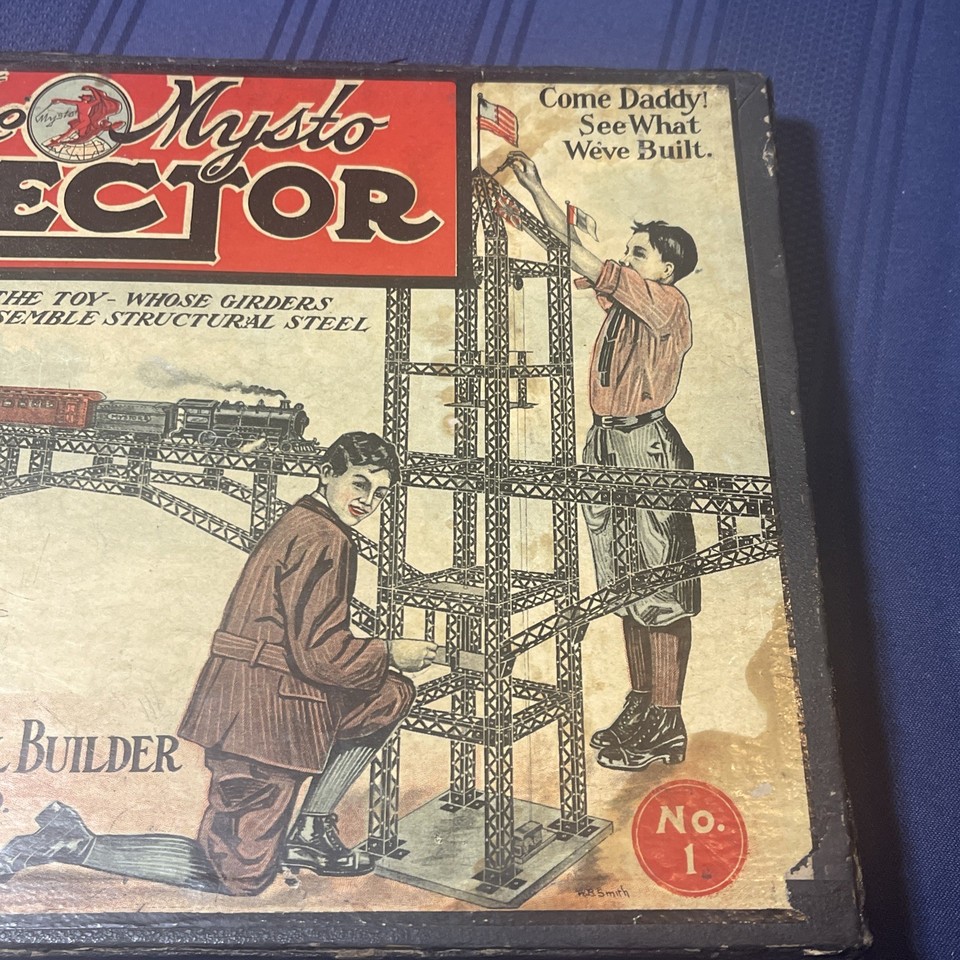 The Mysto Erector Set 1 & 2 AC Gilbert | eBay
