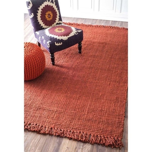 nuLOOM Terra Hand Woven Chunky Loop Jute Area Rug 3' X 5' for sale ...