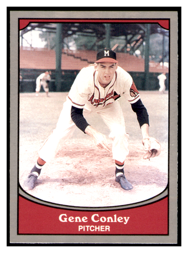 1990 Pacific Legends Gene Conley #79 Milwaukee Braves | eBay