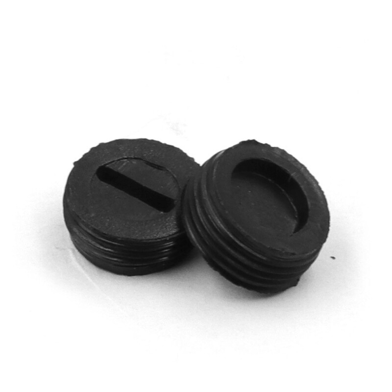 Pack of 50 Carbon Brush Cover Round Rubber Nut Stopper Holder Caps Case ...