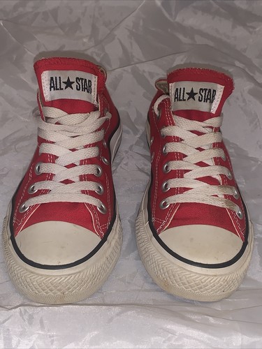Converse Unisex Chuck Taylor All Star OX M9696 Red Casual Shoes ...