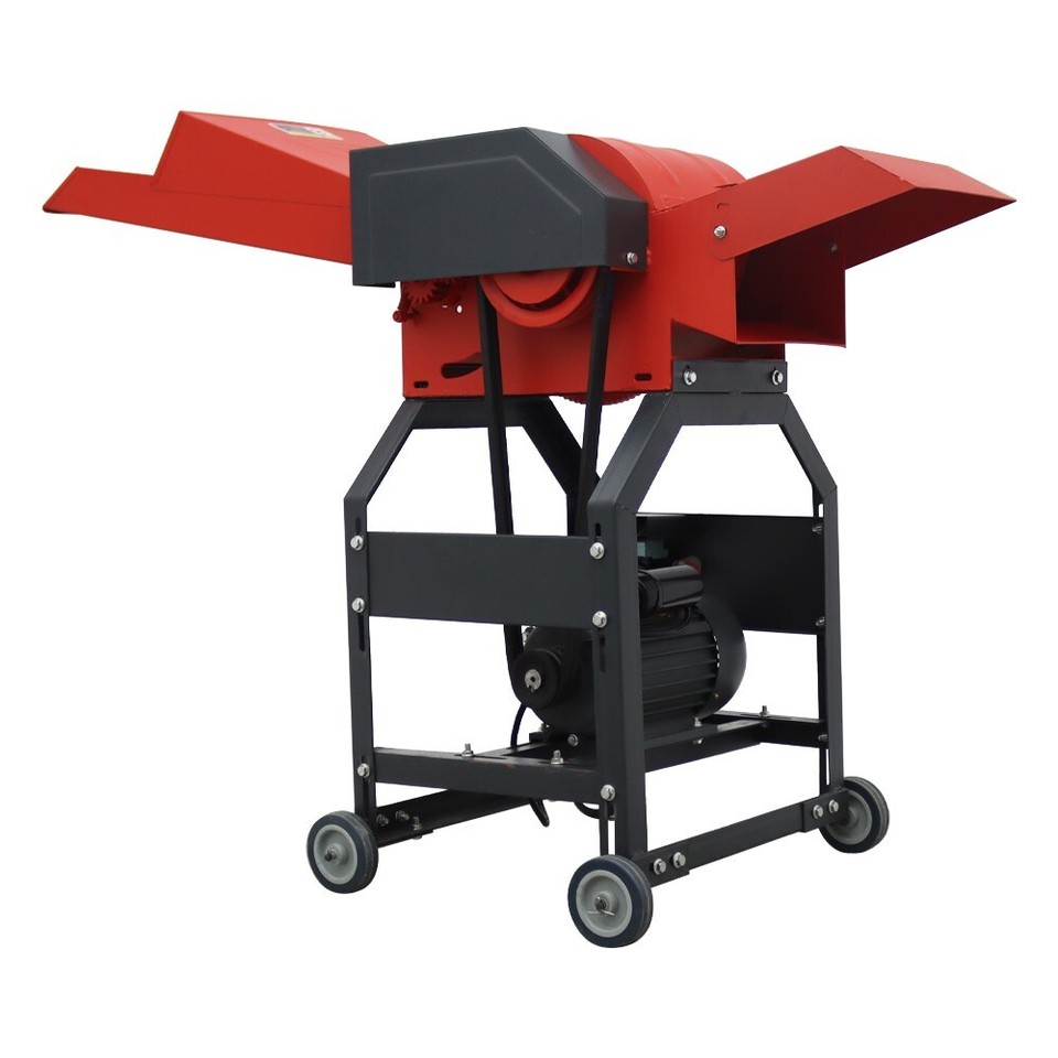 Electric Hay Cutter Straw Grass Crusher Pulverizer Shredder 110V 4 ...