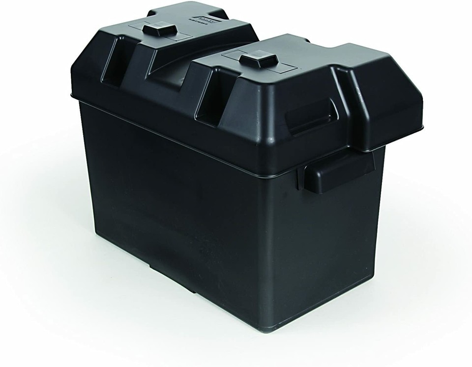 Heavy Duty Battery Box Group 27-31 Car Automotive Marine RV Boat | eBay