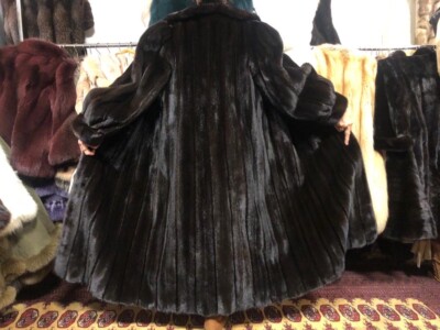 Mink Coat Mink Fur fur Coat Blackglama Real Fur Pelliccia | eBay