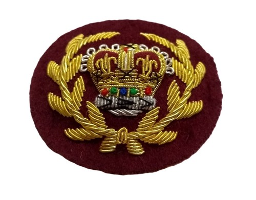 Mess Kit Badge RQMS Para Maroon British Military Hand Embroidered ...