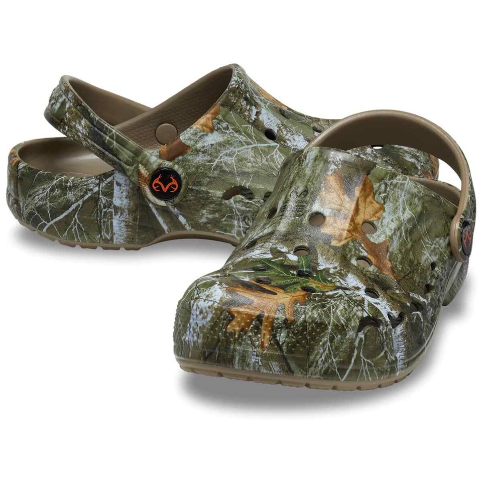 Crocs Kids Realtree Edge Baya Camo Clogs | eBay