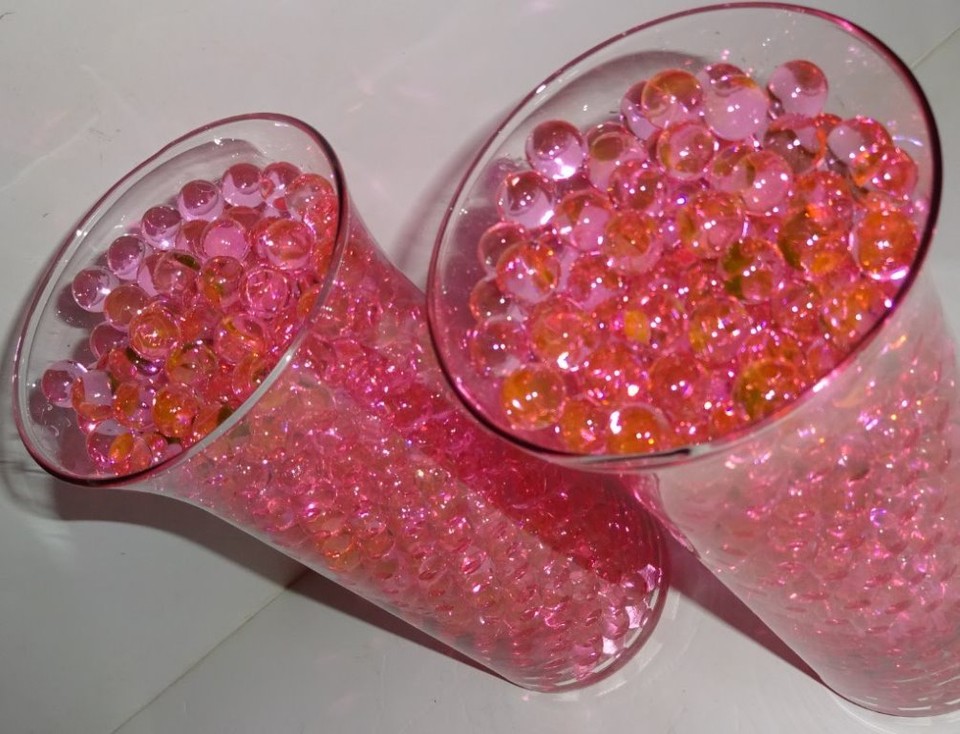 Water beads -USA water jelly beads -29 different colors -each pk makes ...