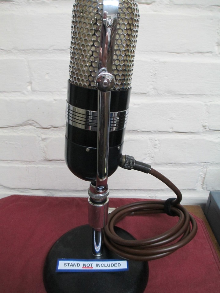 RCA 77B-1 Ribbon Microphone, Works - Vintage Microphone ca 1930's USA ...