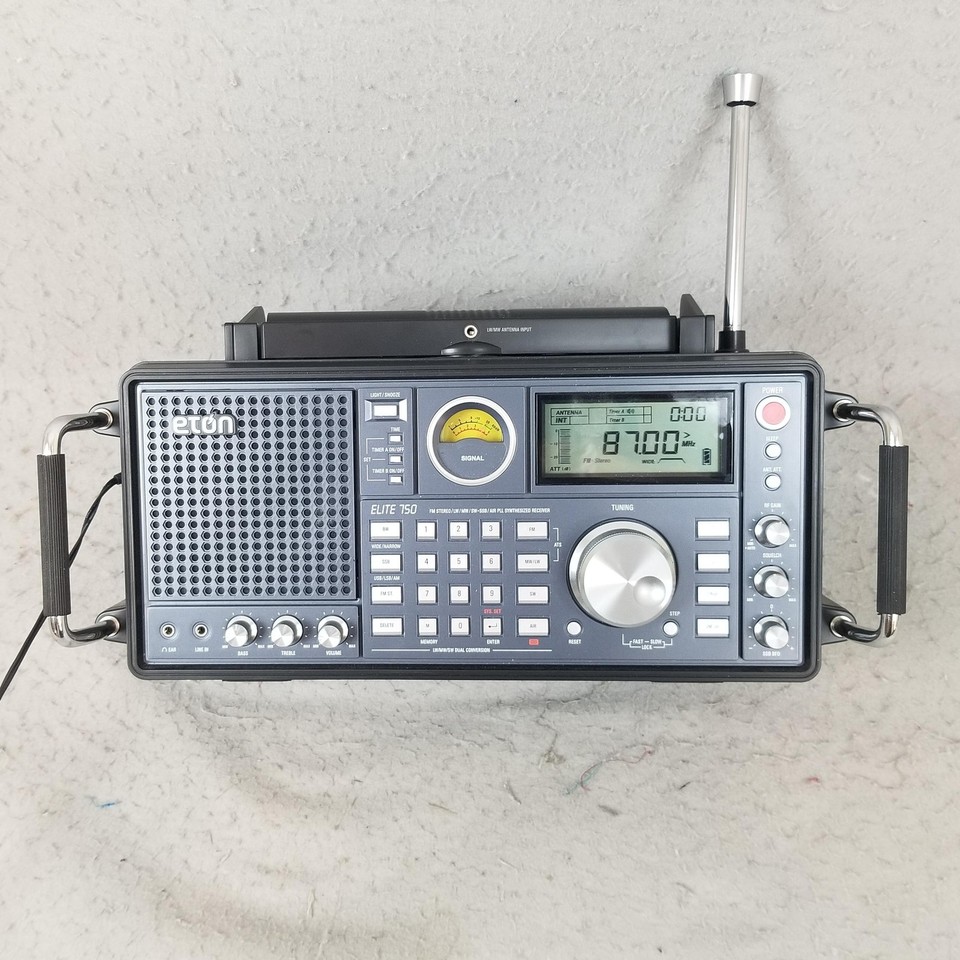 Eton Elite 750 Desktop Shortwave Radio Receiver AM FM SW SSB Air Band ...