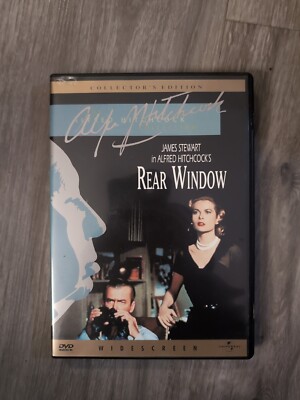 Rear Window (Collector's Edition) - DVD - Alford Hitchcock Rare Edition ...