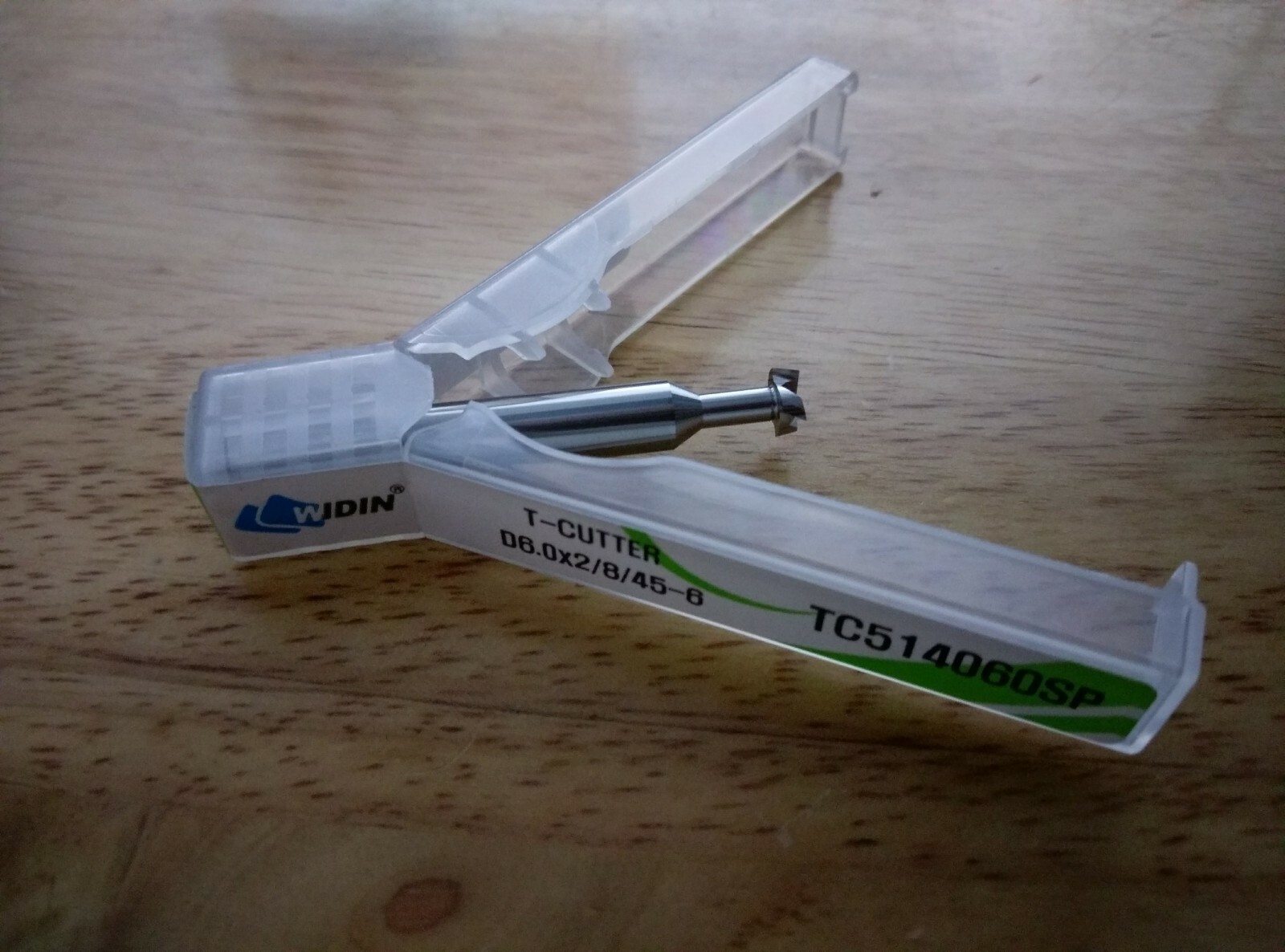 Widin 6mm (0.236") Solid Carbide T-Slot Milling Cutter D6mm x 2mm x d ...