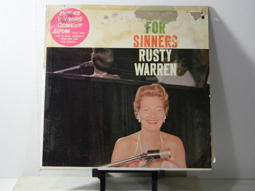 Rusty Warren Songs For Sinners Jubilee Records JGM 2024 Hi-Fi LP | eBay