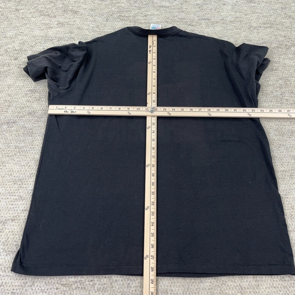 Vintage Oakland Raiders Shirt Men XL Black 90s Single Stitch Tee USA ...