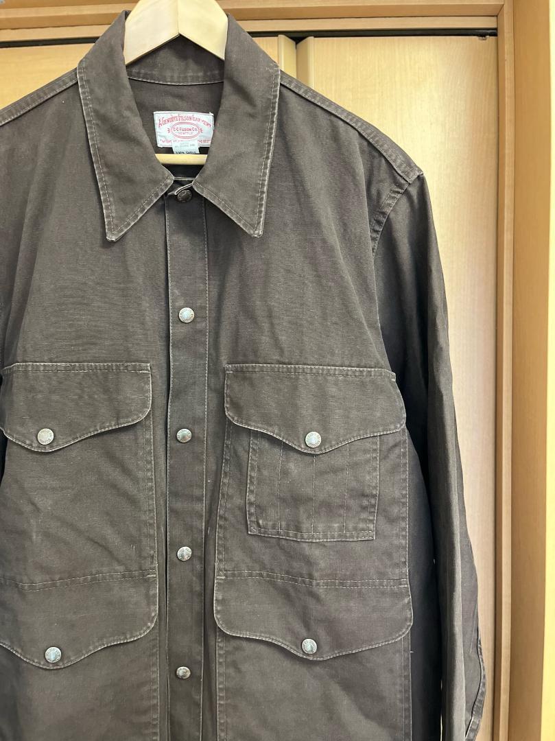 60s Vintage Brown Canvas Filson Cruiser Jacket W62cm … - Gem