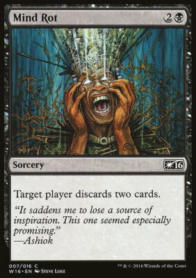 Magic the Gathering MTG Mind Rot (7) Welcome Deck 2016 LP | eBay