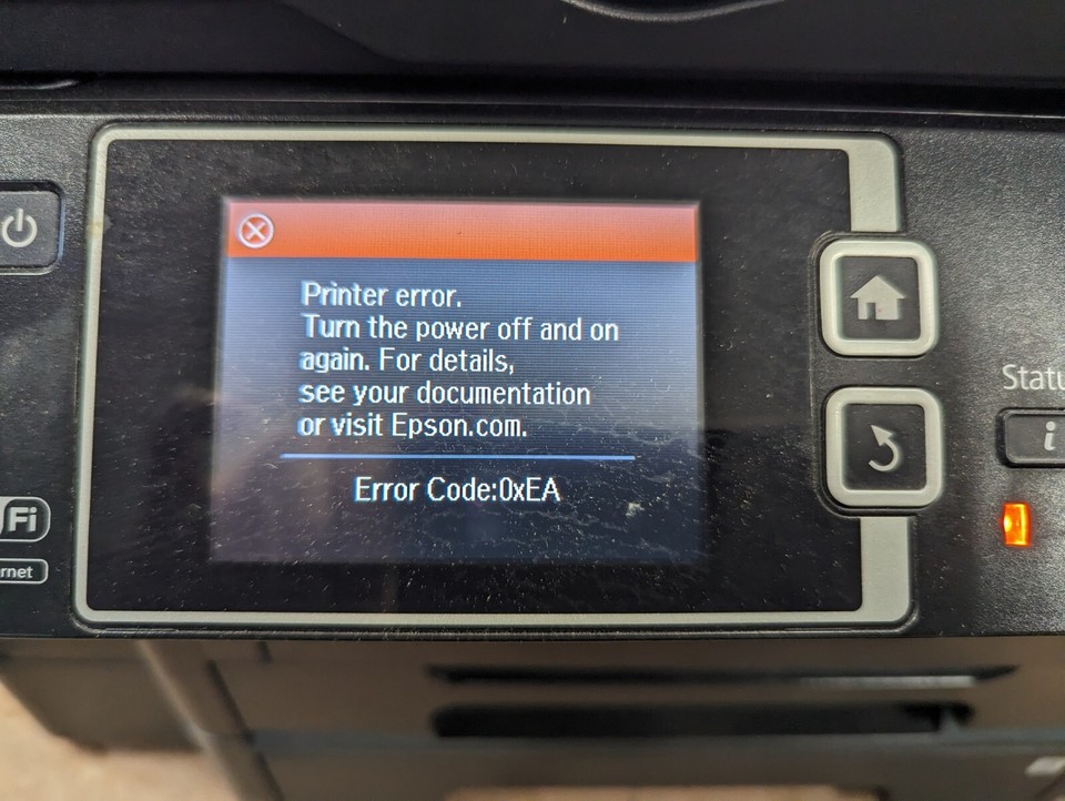 Epson Workforce WF-3640 All-In-One Printer!. Read The Description | eBay
