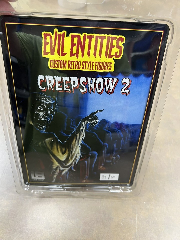 🔥Old Chief Wood'nhead LB3D Evil Entities Mego Action Figure Creepshow 2 ...