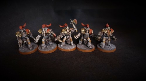 Space Wolves Legion Varagyr Terminators painted pack Warhammer 40k ...